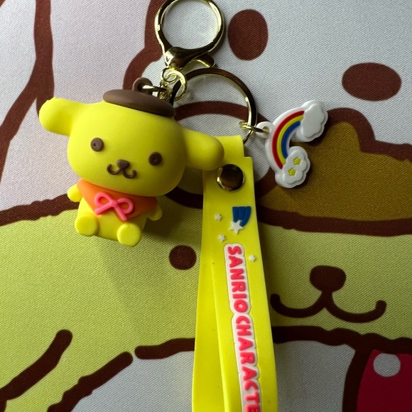 Sanrio | Accessories | Pompompurin Keychain | Poshmark
